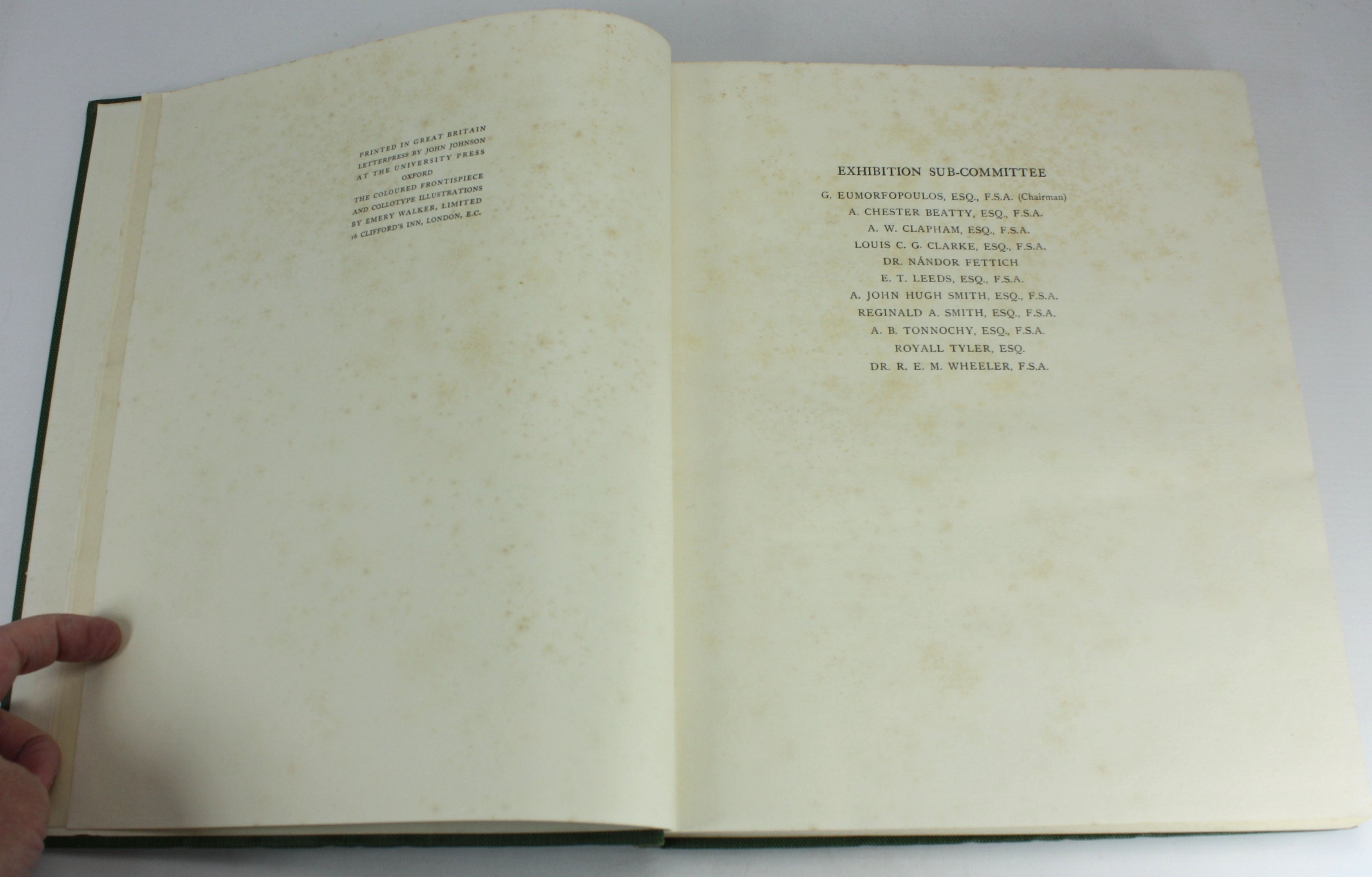 Burlington Fine Arts Club; Catalogue of an Exhibition of Art in the Da ...