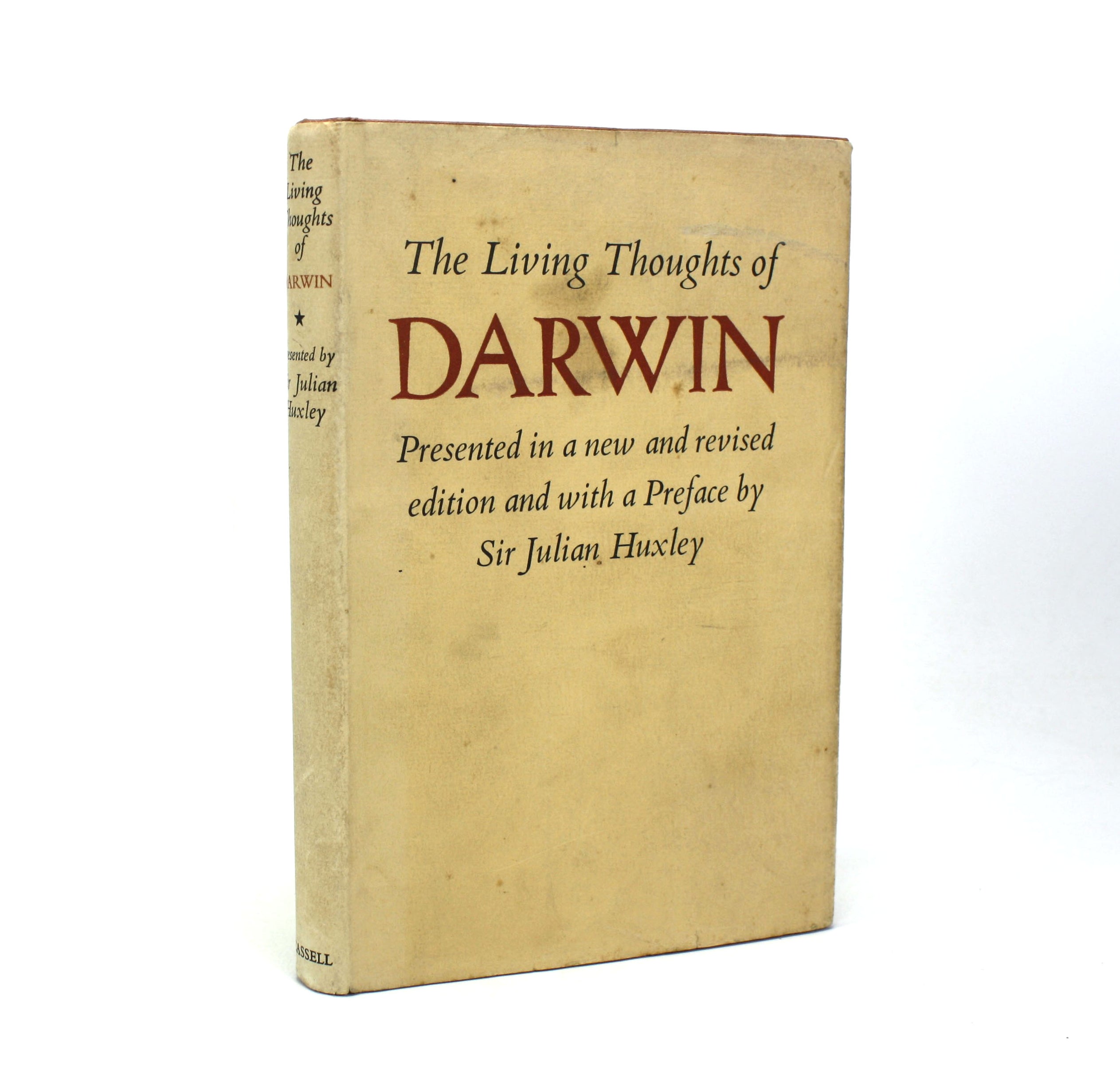 Charles Darwin; The Living Thoughts of Darwin, with Julian Huxley and ...