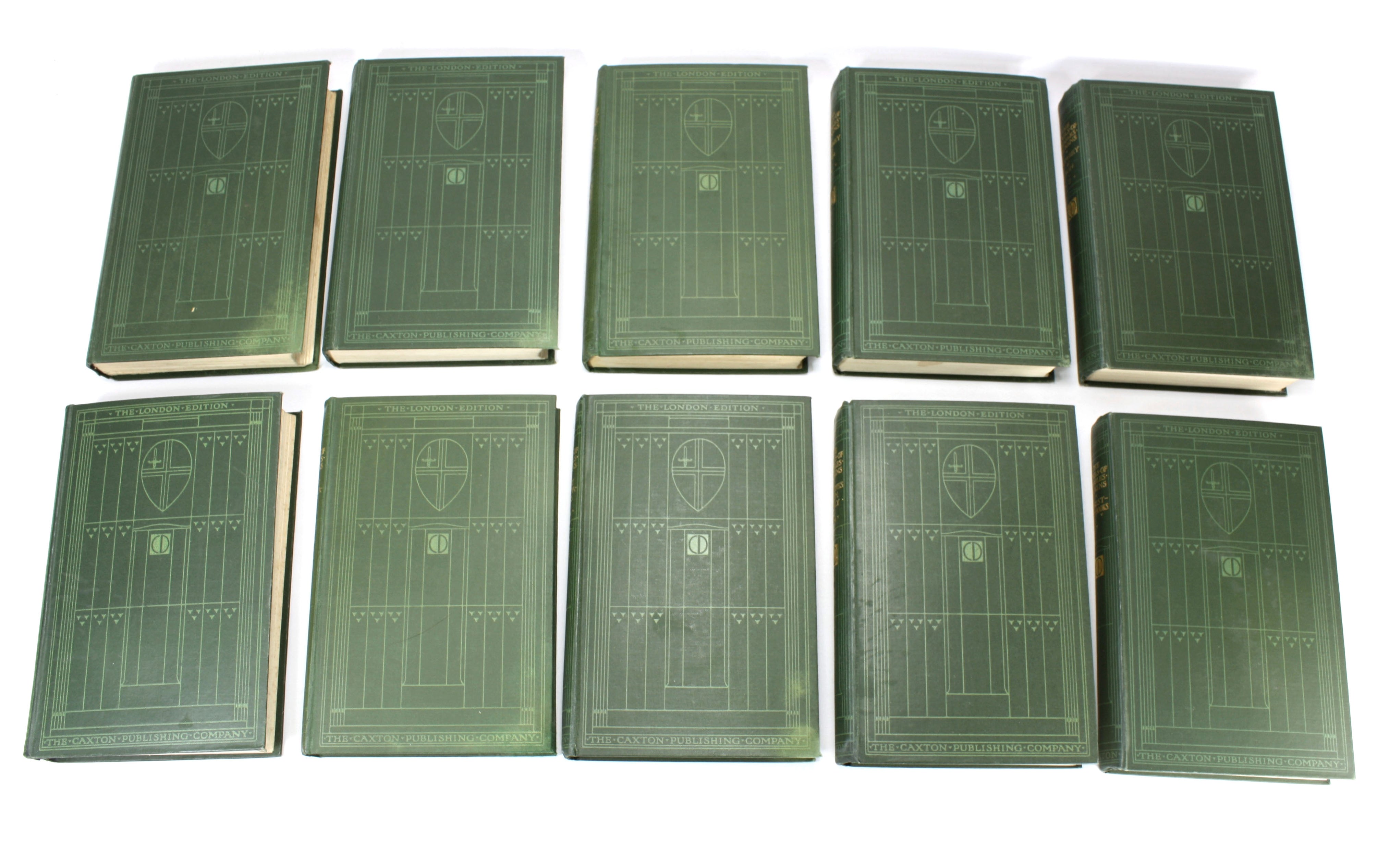 Charles Dickens; Complete Set of Caxton Publishing's London Edition, 3 ...