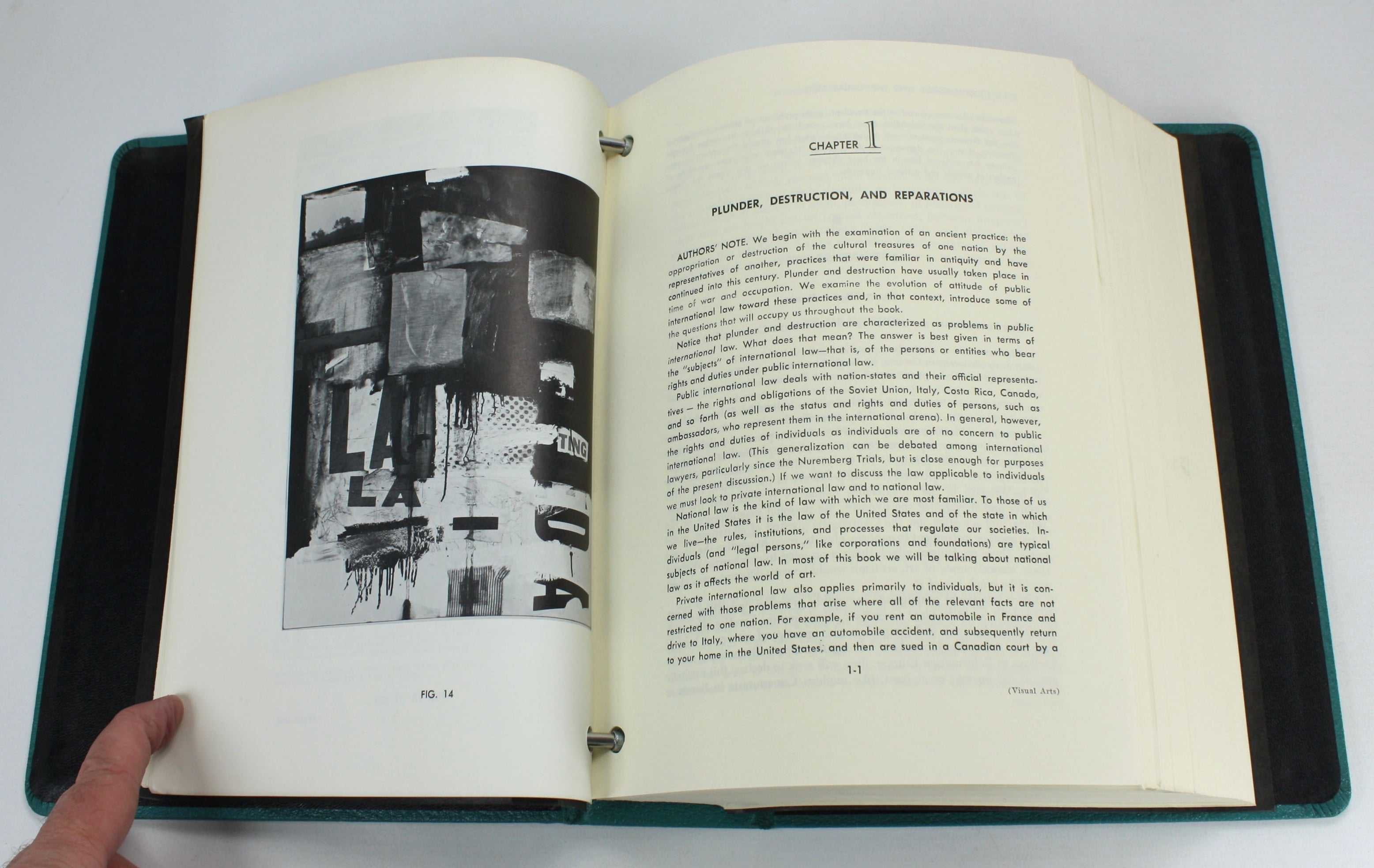 Law, Ethics and the Visual Arts; Cases and Materials, Merryman & Elsen ...