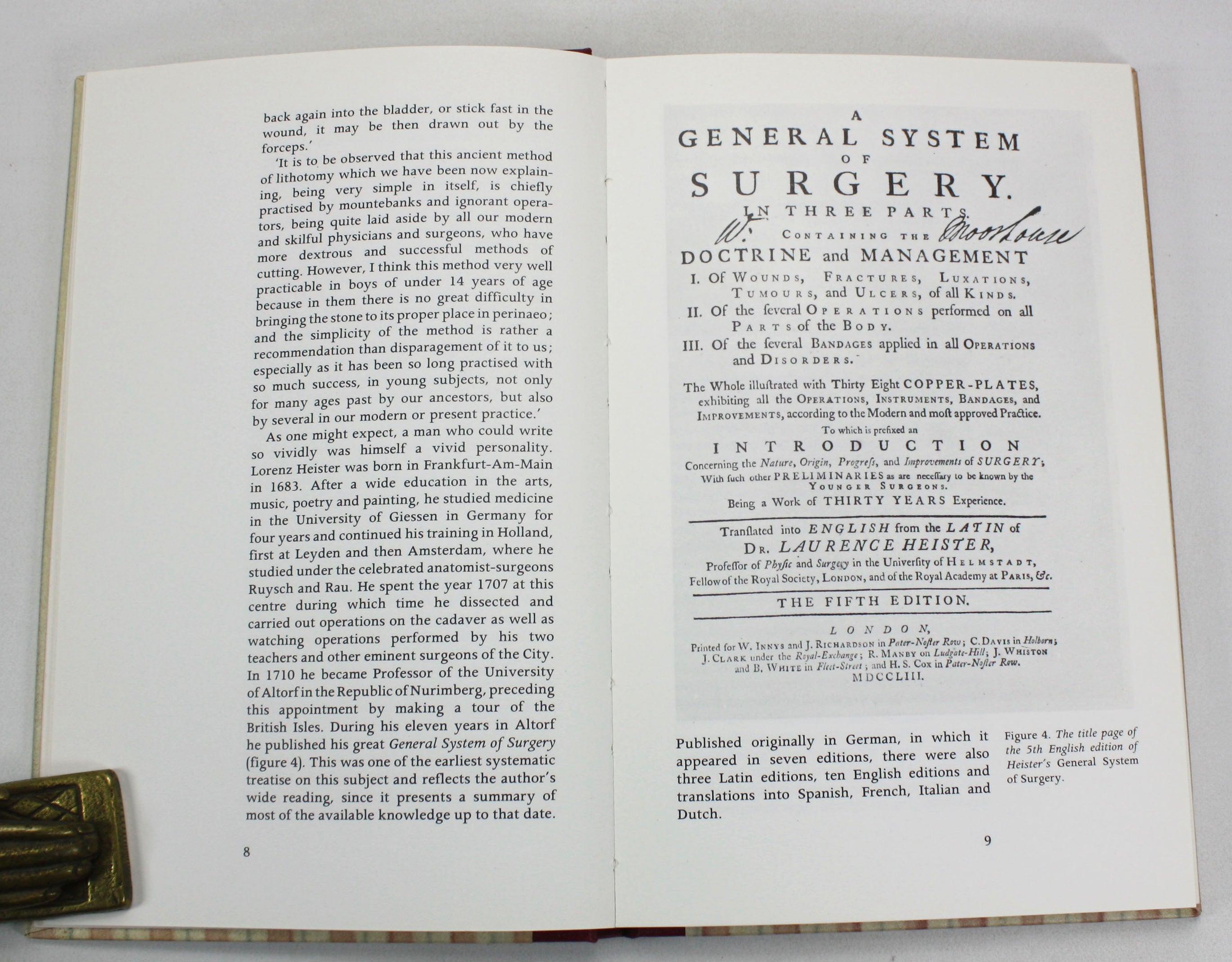 Medicine; A History of Bladder Stone, Harold Ellis, Blackwell Scientif ...