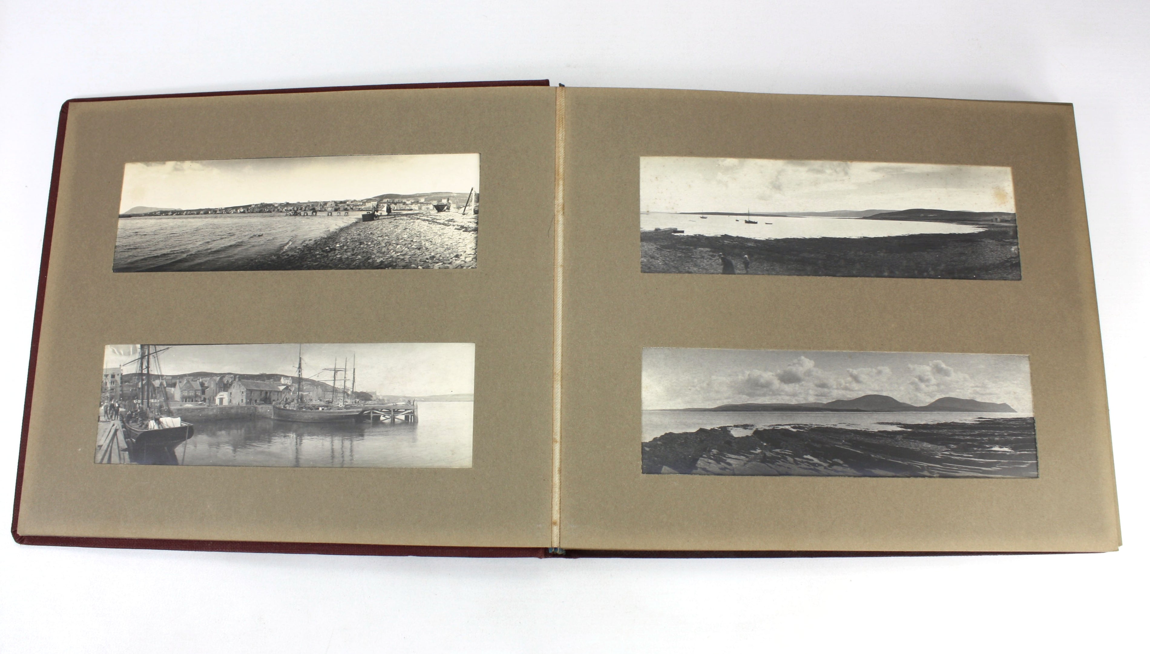 Edwardian Photo Album with 41 unusual Panoramic Photographs, Britain ...