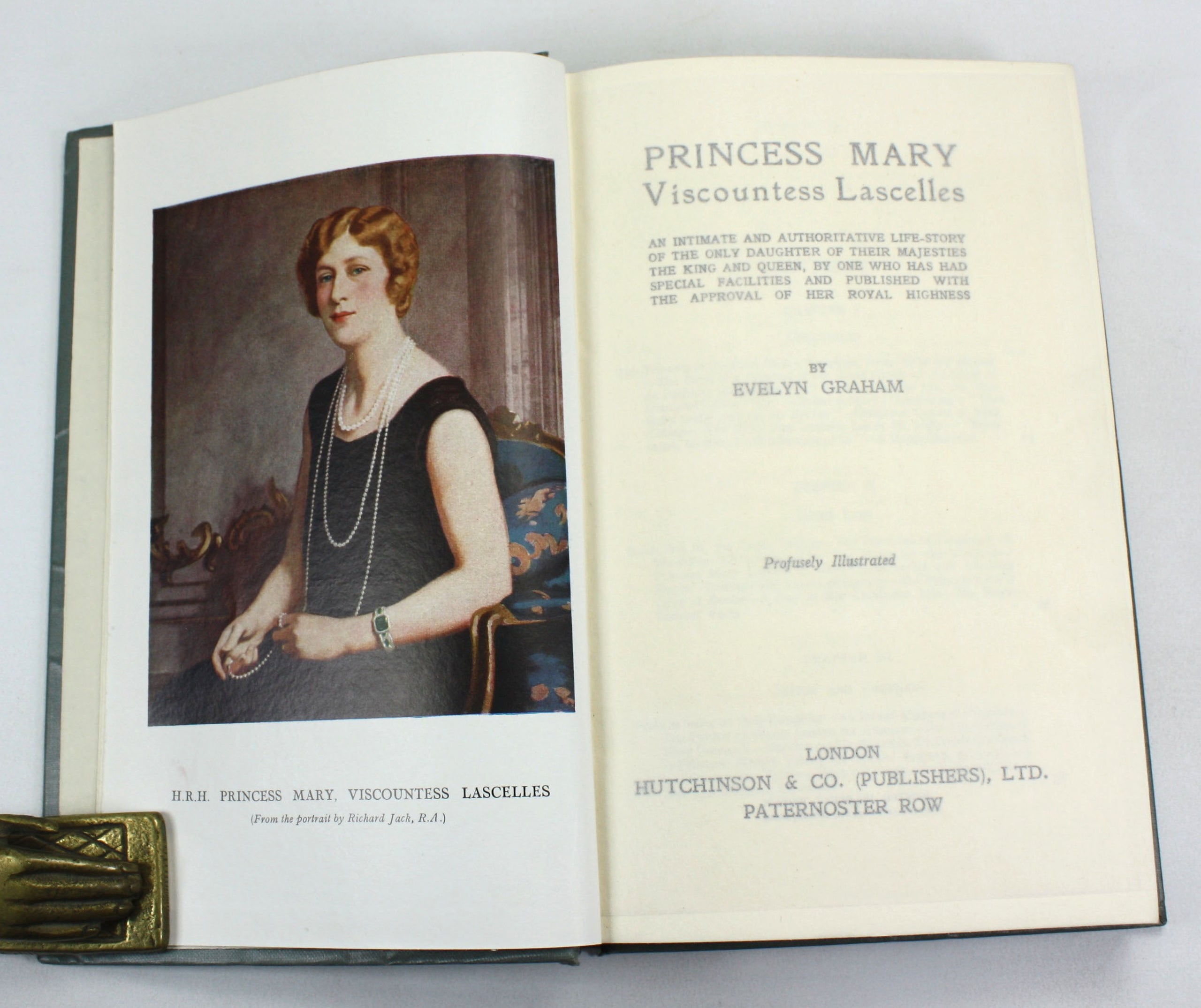 Princess Mary; Viscountess Lascelles, Evelyn Graham, 1930 — Lanna Antique