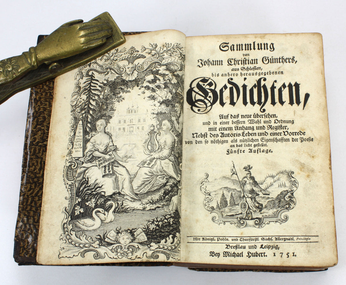 Sammlung von Johann Christian Günthers, aus Schlesien, bis anhero hera ...