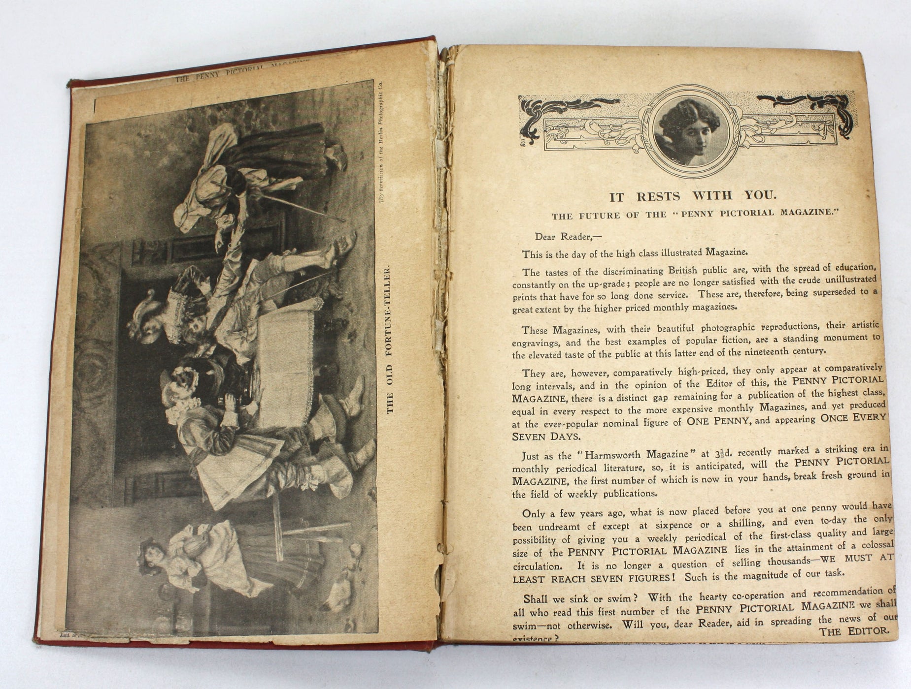 The Penny Pictorial Magazine, 3 bound volumes of issues, 1899-1900 ...