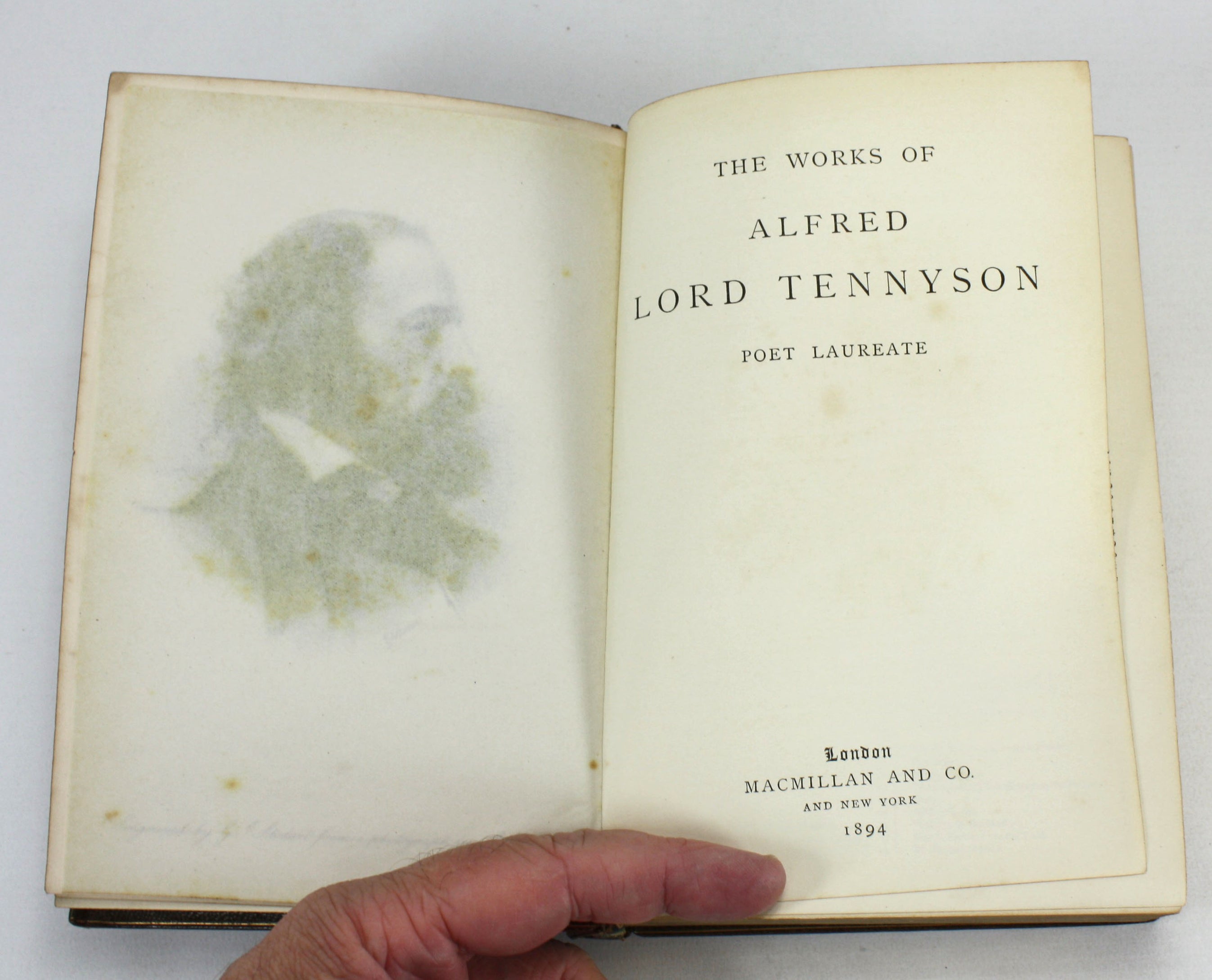 The Works of Alfred Tennyson, Poet Laureate, Macmillan 1894 — Lanna Antique