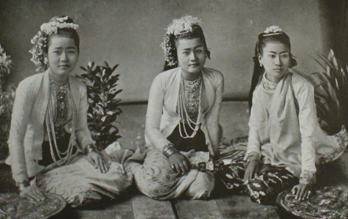 Typical Photographs of Burma, Burmese Life and Scenes, Rangoon, c. 192 ...
