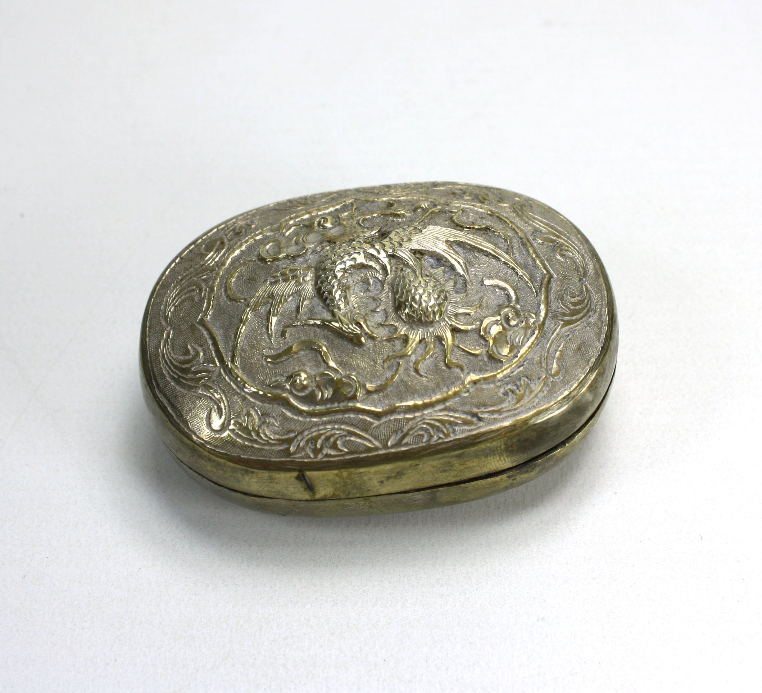 Vintage Cambodian and Chinese White Metal Betel Boxes. A collection ...