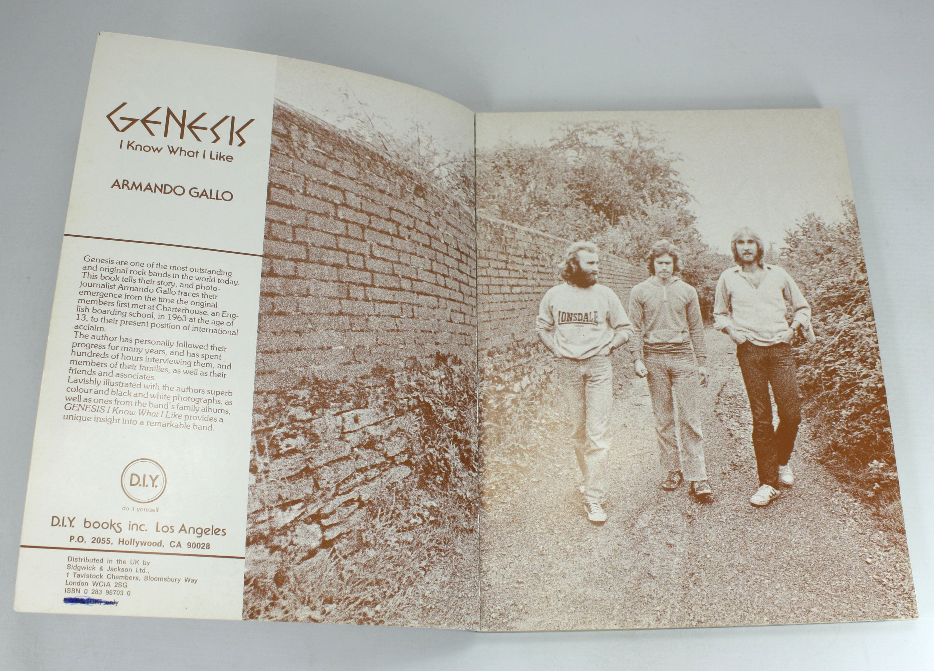 Genesis; I Know What I Like, by Armando Gallo, 1980 — Lanna Antique
