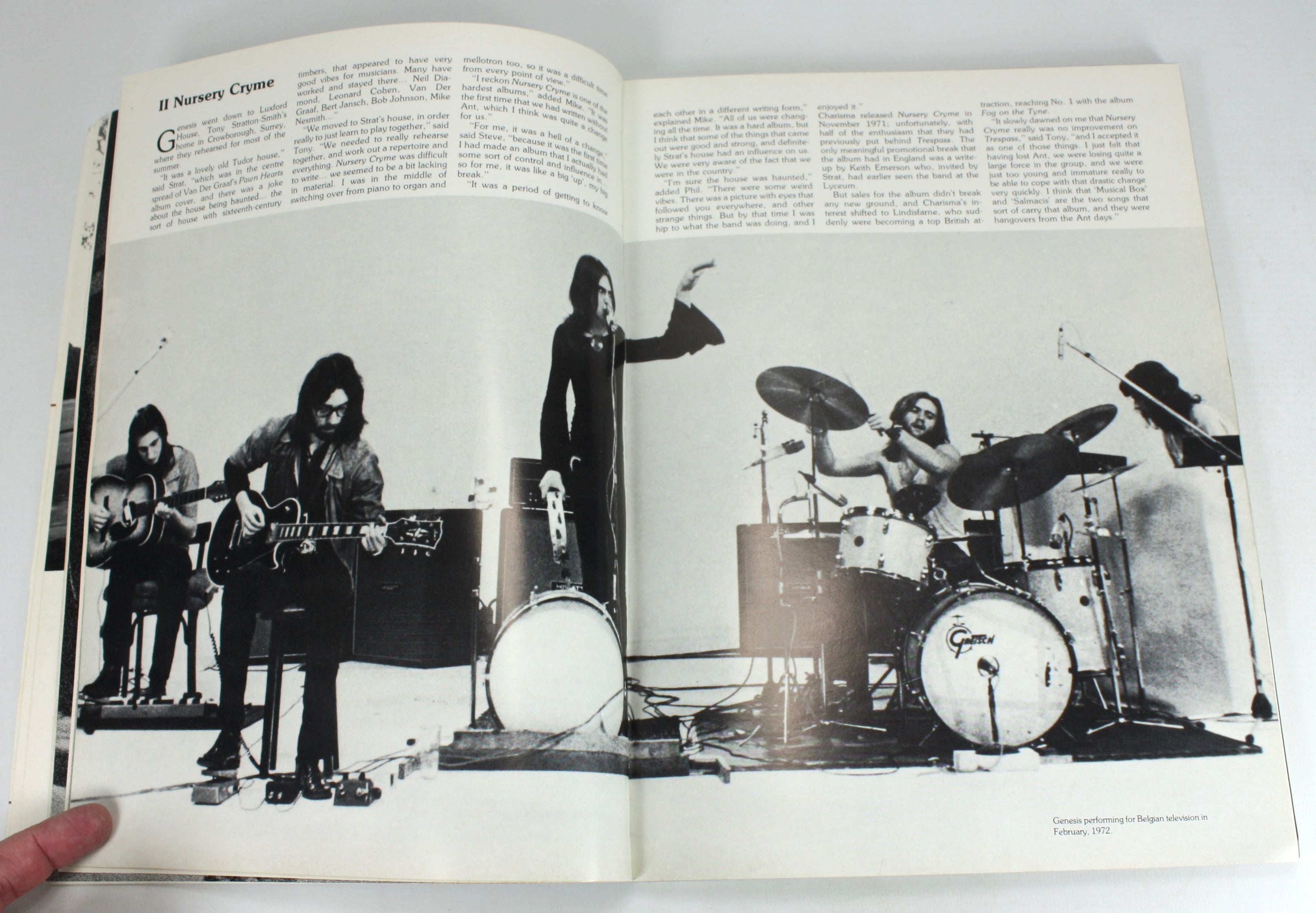 Genesis; I Know What I Like, by Armando Gallo, 1980 — Lanna Antique