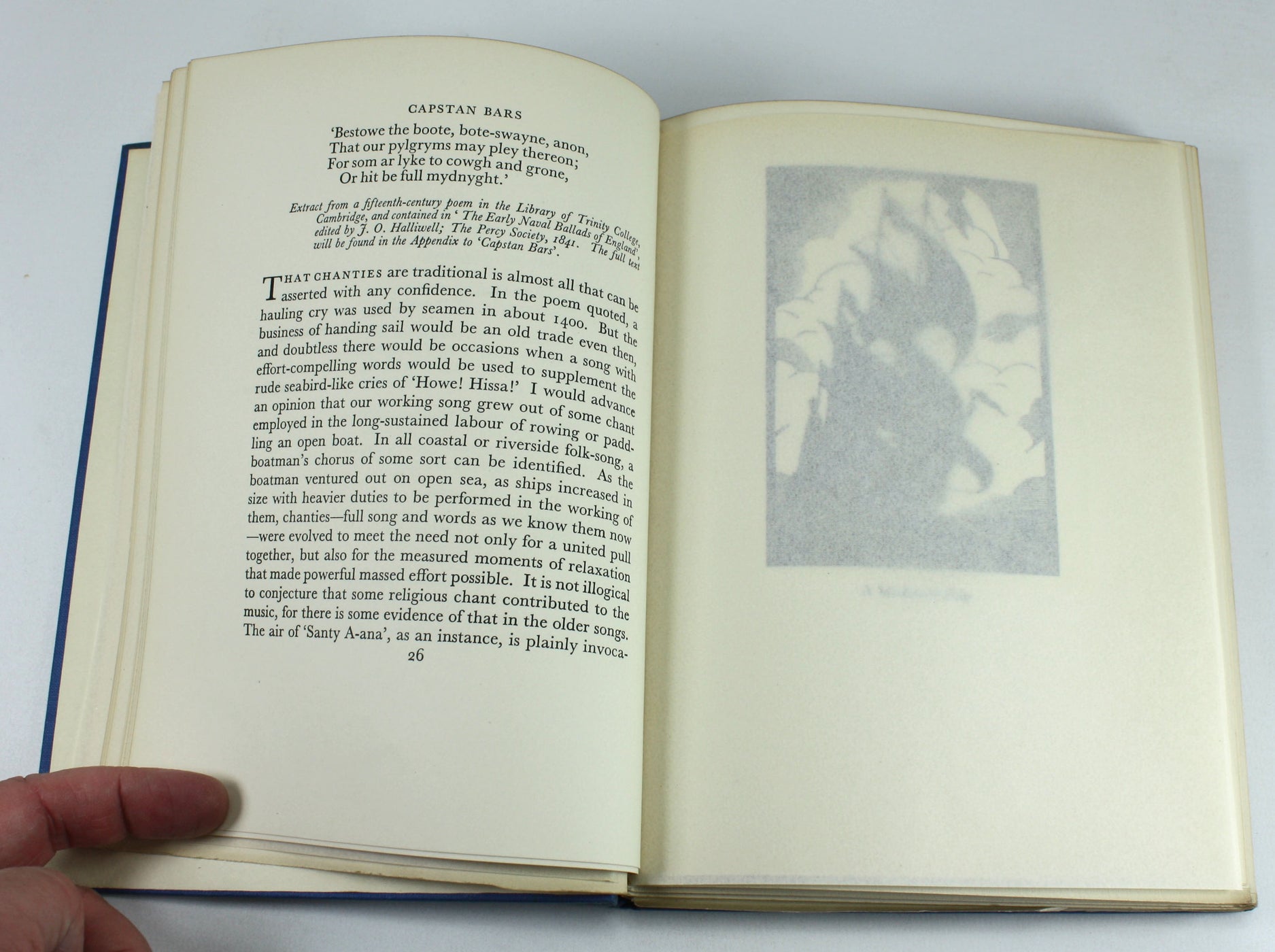 Capstan Bars by David W. Bone, 1931, with Freda Bone woodcuts — Lanna ...