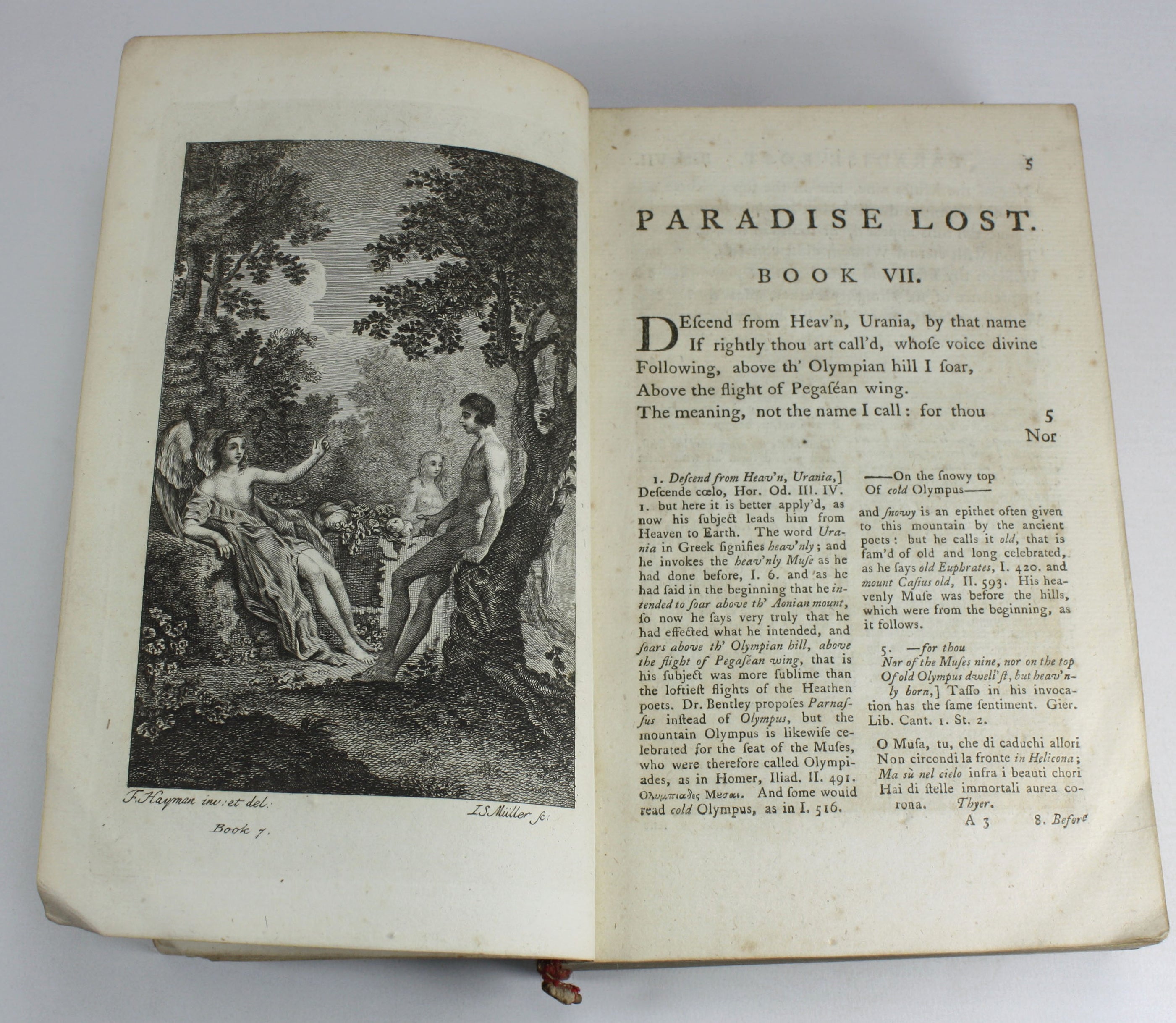 Paradise Lost; A Poem in Twelve Books by John Milton, 1790, Volume 2 ...