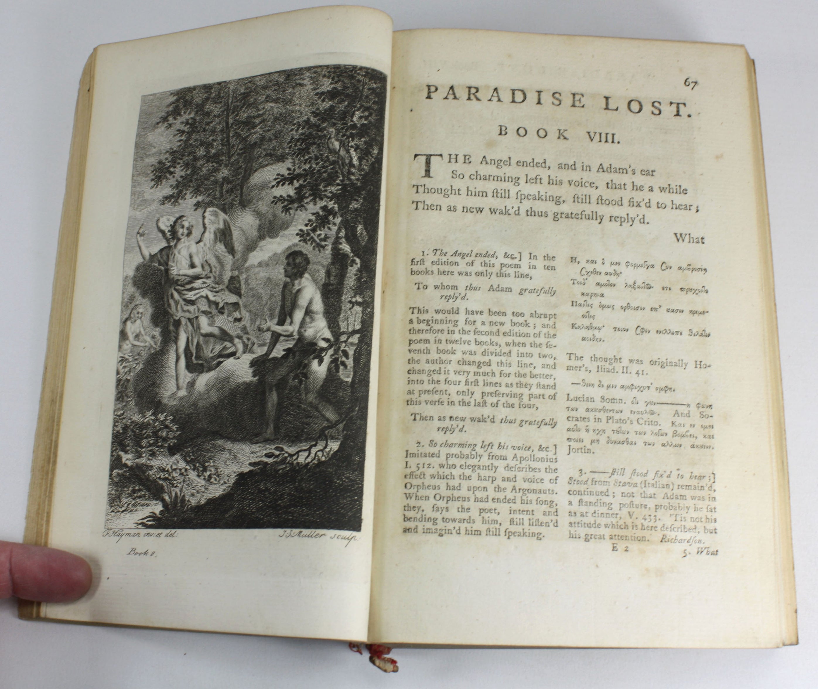 Paradise Lost; A Poem in Twelve Books by John Milton, 1790, Volume 2 ...