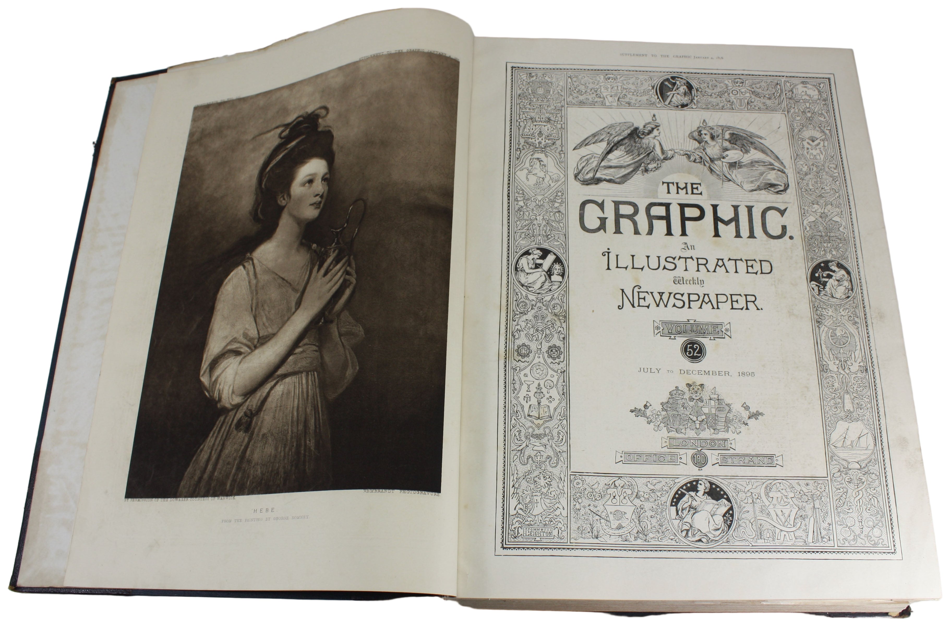 The Graphic; An Illustrated Weekly Newspaper; Volume 52, July - Decemb ...