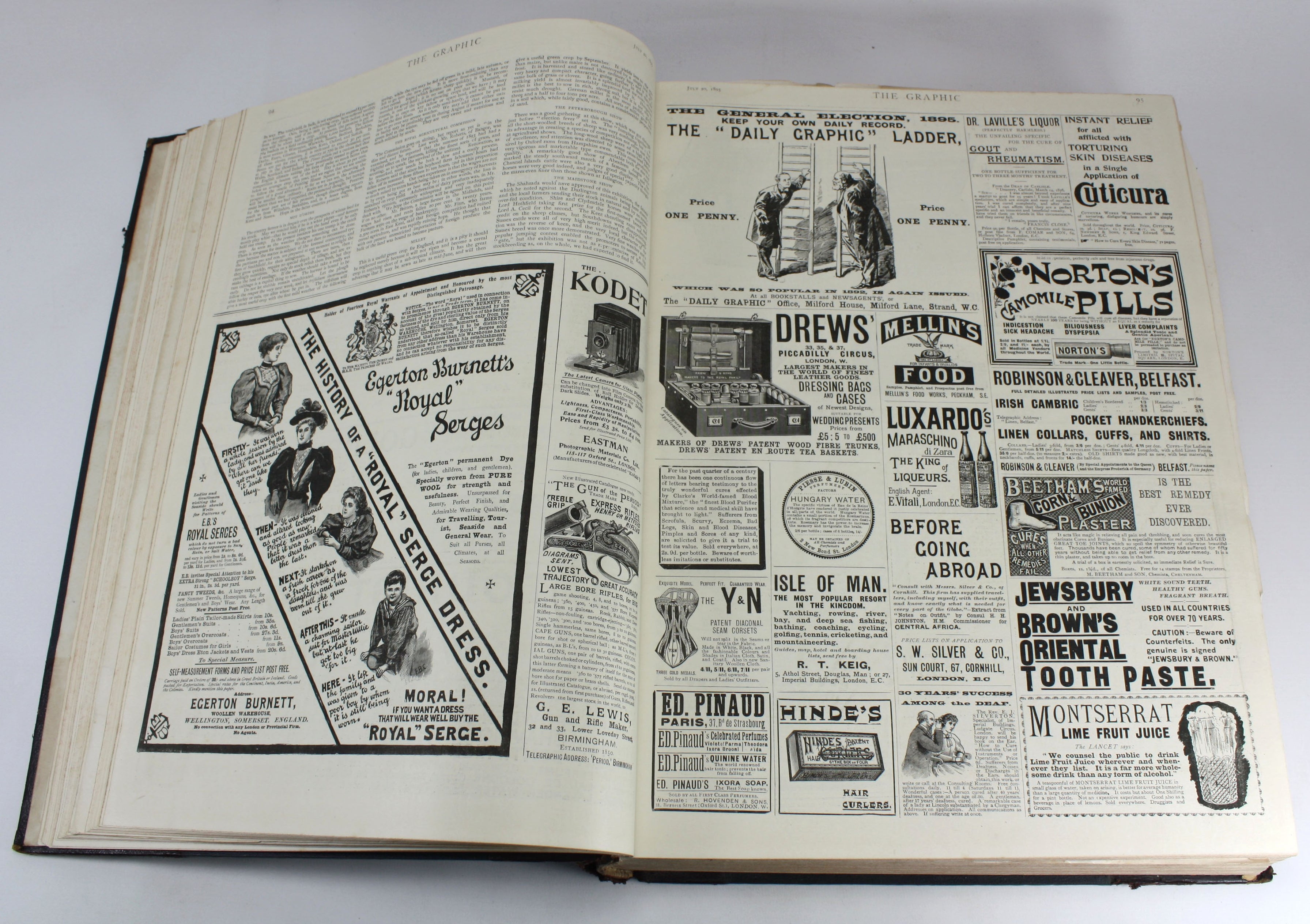 The Graphic; An Illustrated Weekly Newspaper; Volume 52, July - Decemb ...