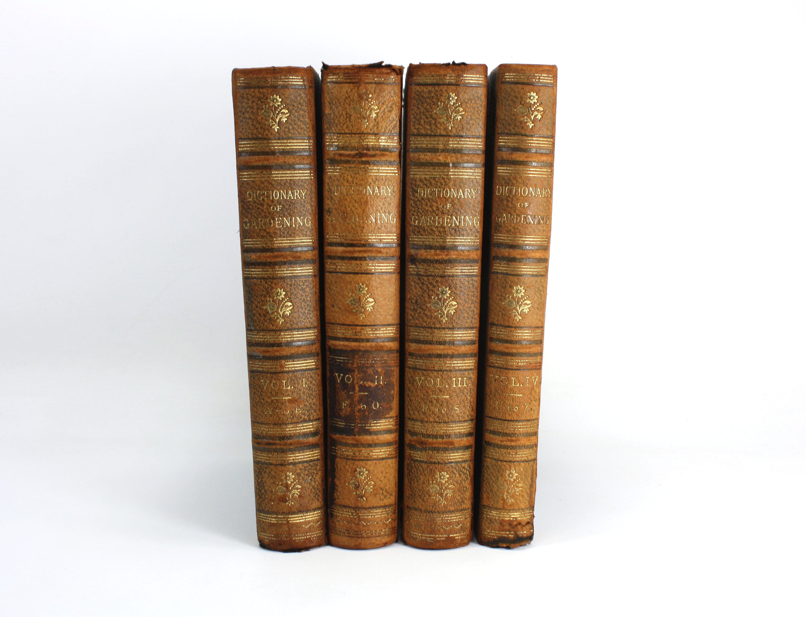 The illustrated Dictionary of Gardening, George Nicholson, 4 Volumes C ...