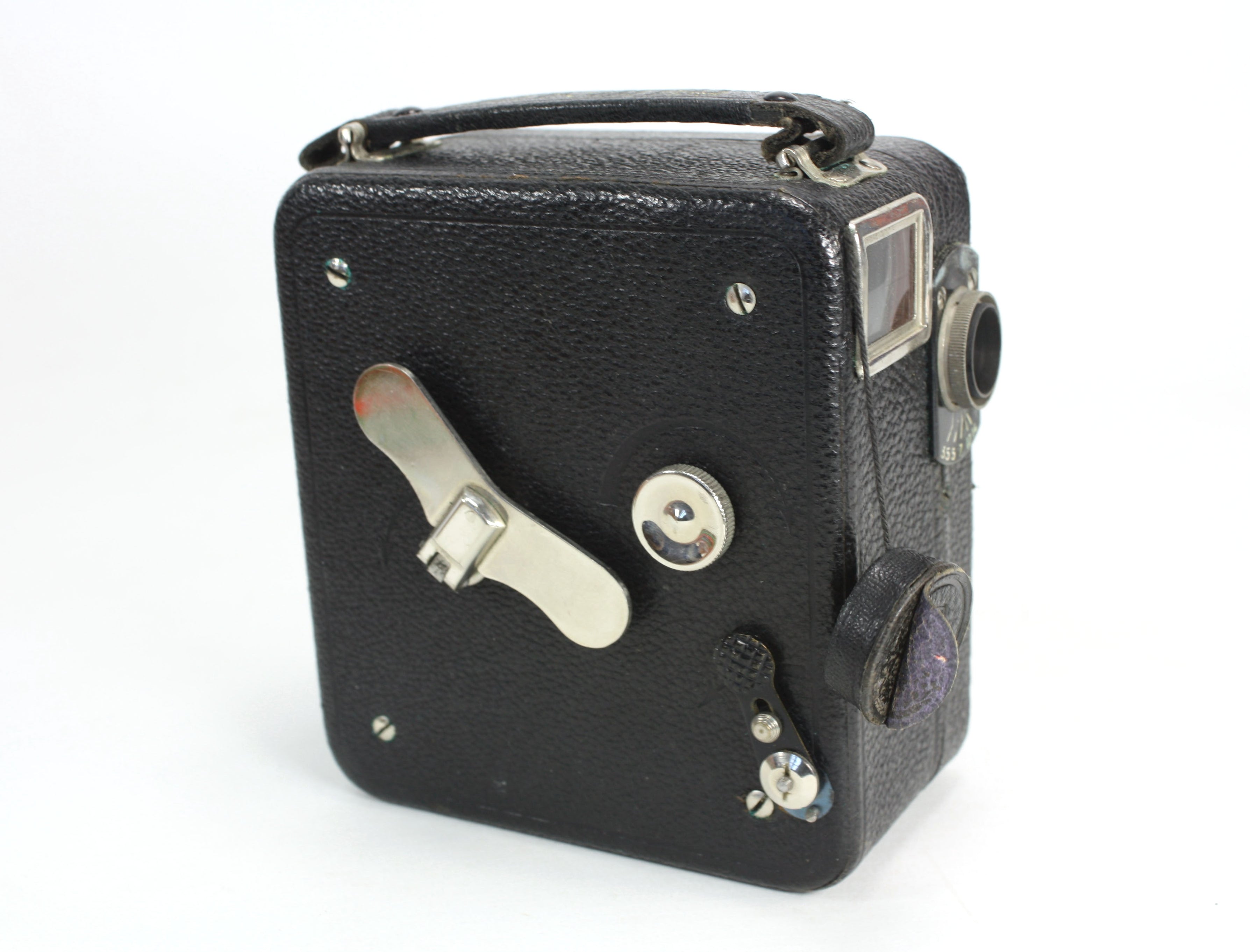 Vintage Pathescope Motocamera with unused film and accessories, c. 193 ...