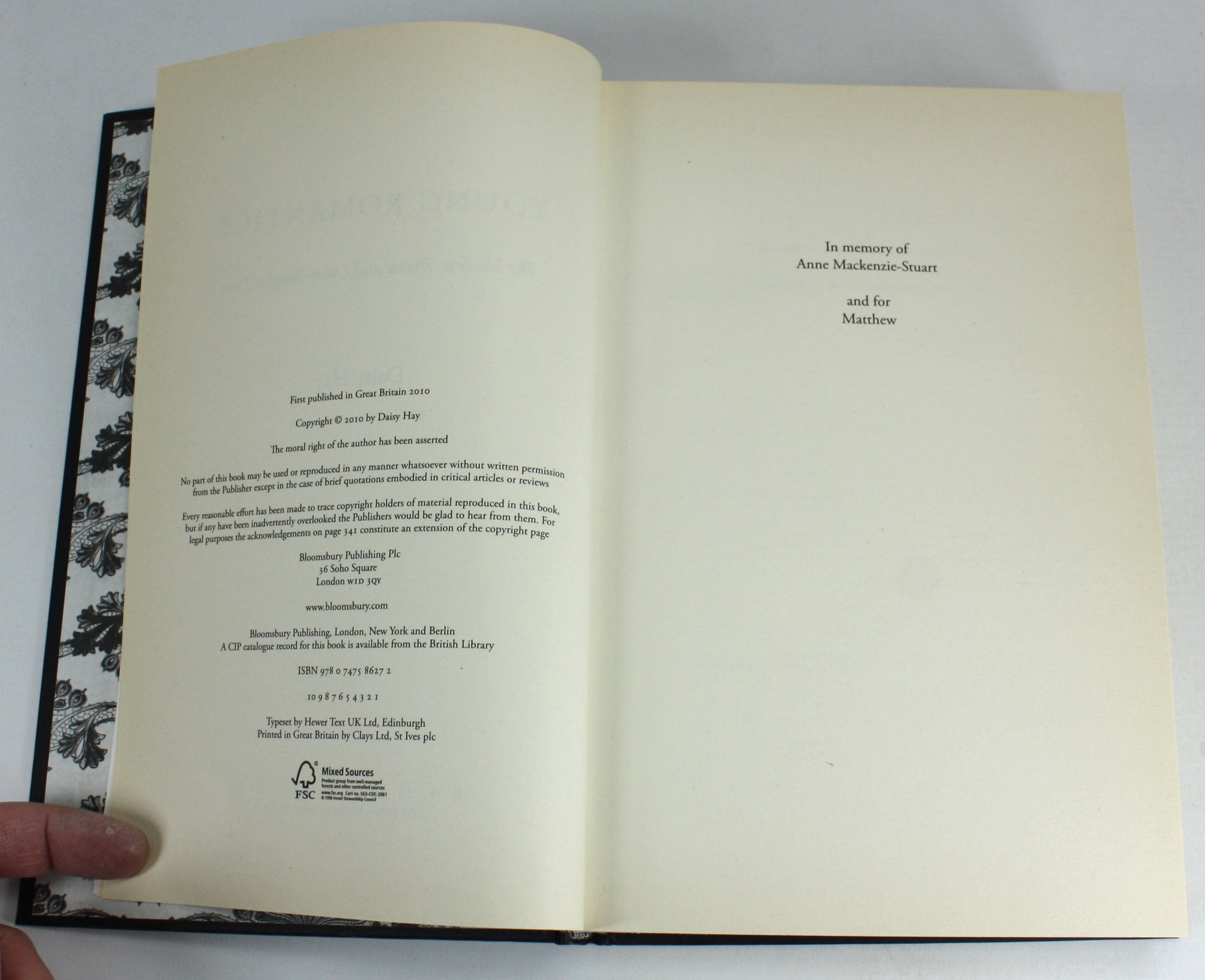 Young Romantics; The Shelleys, Byron and Other Tangled Lives, Daisy Ha ...