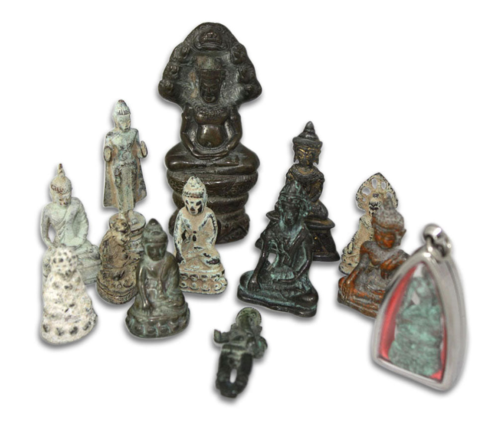 Antique Buddhist amulets – different styles and prices — Lanna Antique