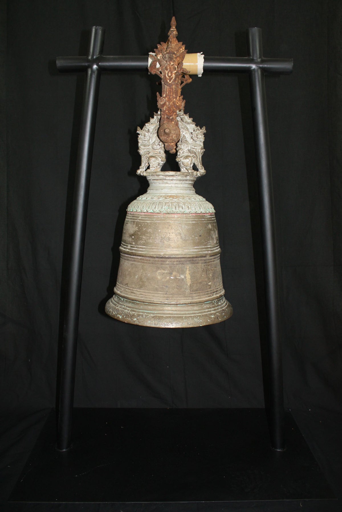 Original Burmese Bronze Temple Bell, large size, 19th Century — Lanna ...