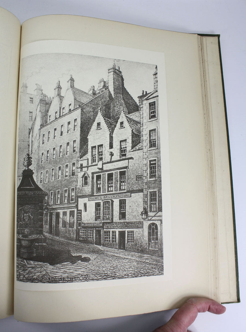 Old Houses in Edinburgh, Bruce J. Home, 1907. — Lanna Antique
