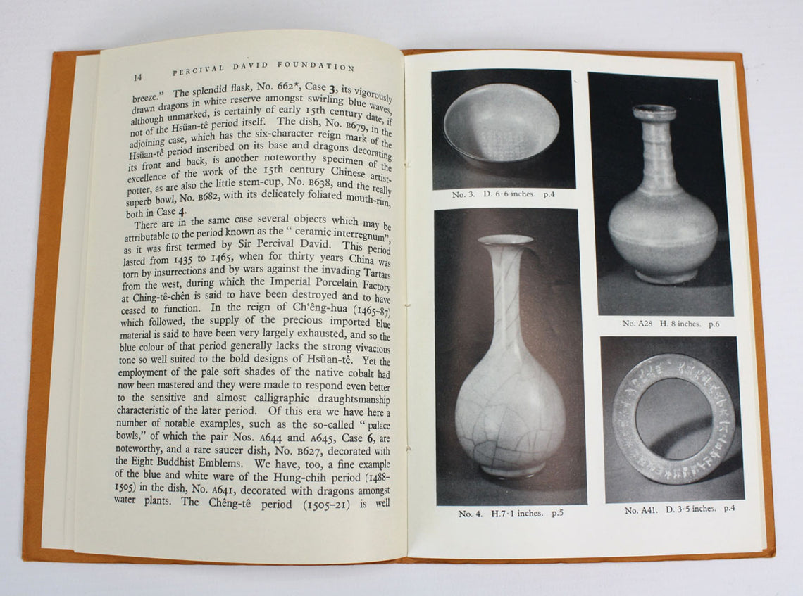 Percival David Foundation of Chinese Art; Illustrated Guide to the Col ...