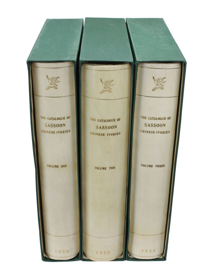 Catalogue of the Sassoon Chinese Ivories, deluxe 3 volume 1st edition ...